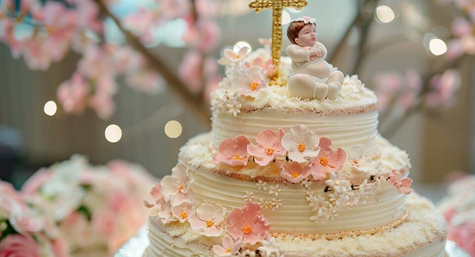 Le gâteau parfait pour le baptême de votre fille : guide et idées