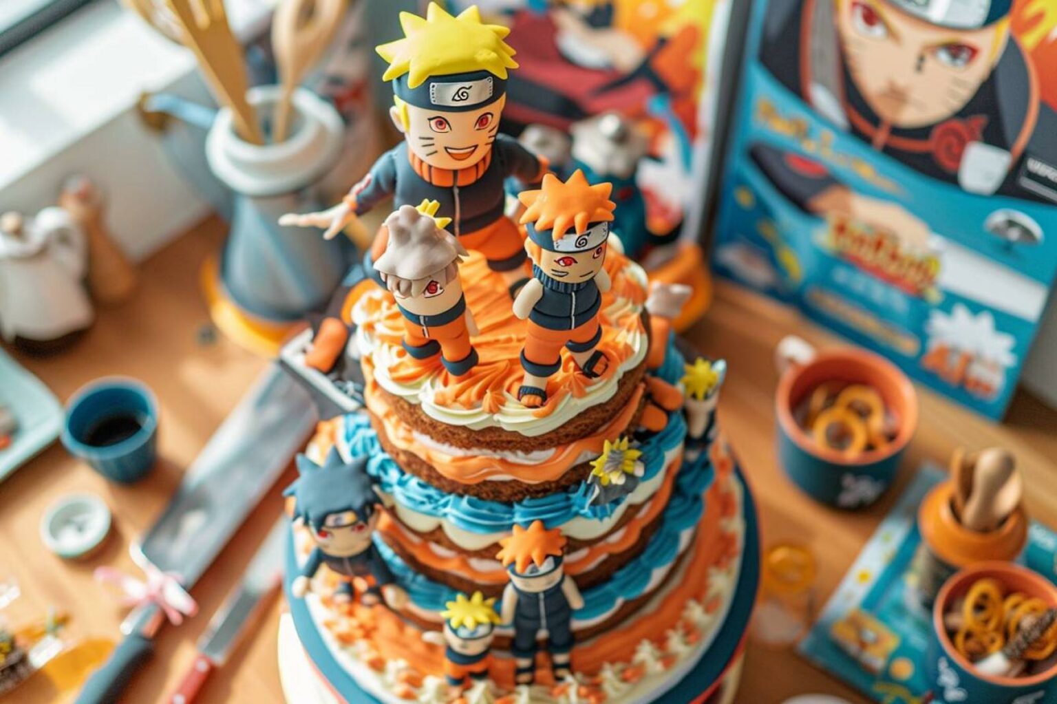 Gâteau Ninja : Recette Inspirée de Naruto
