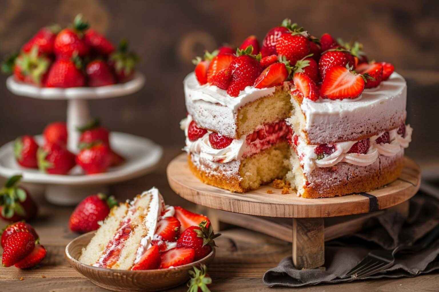 Les Secrets d'un Gâteau Parfait aux Fruits Rouges